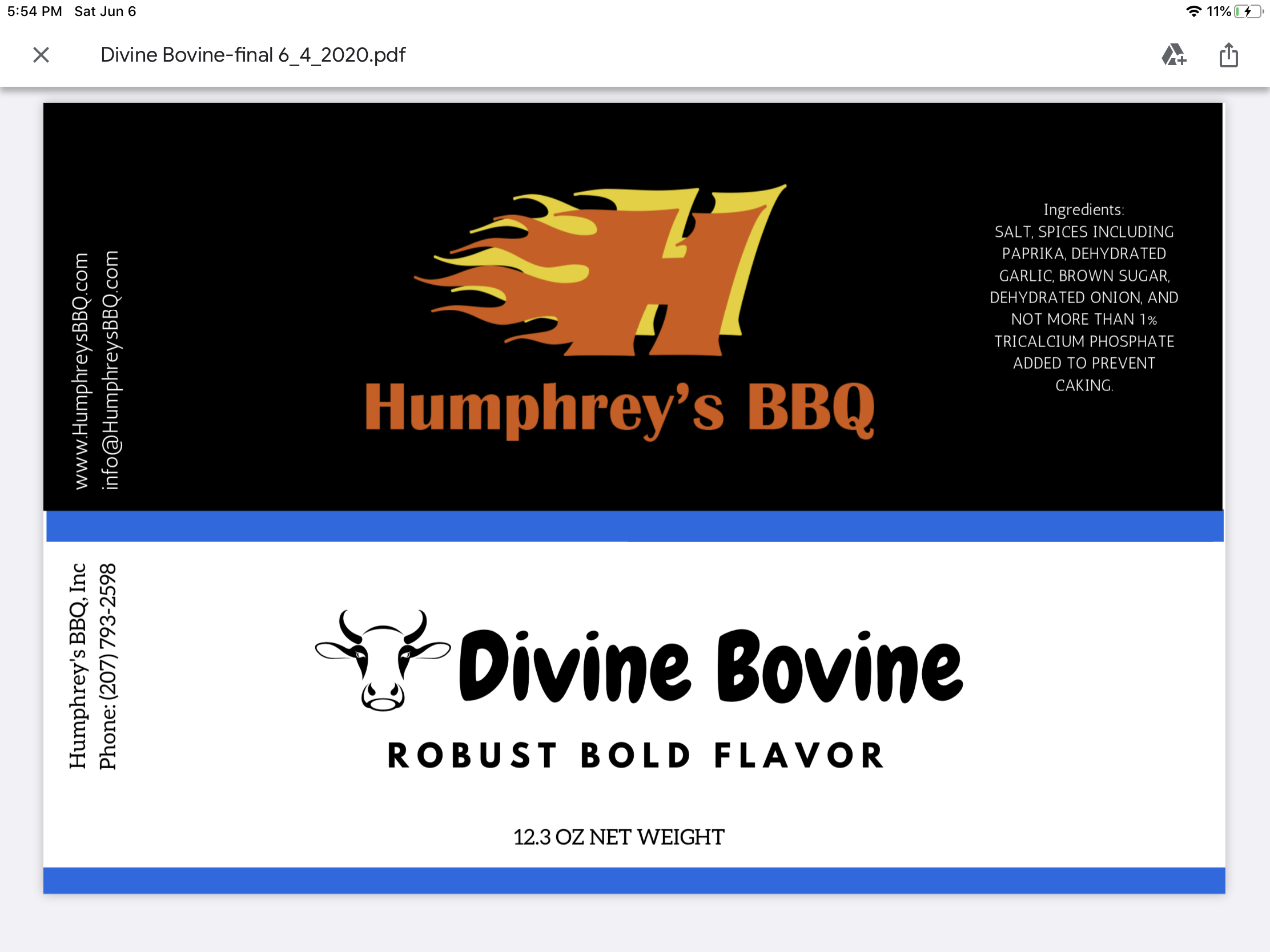 Humphrey's Brand – Humphreys BBQ